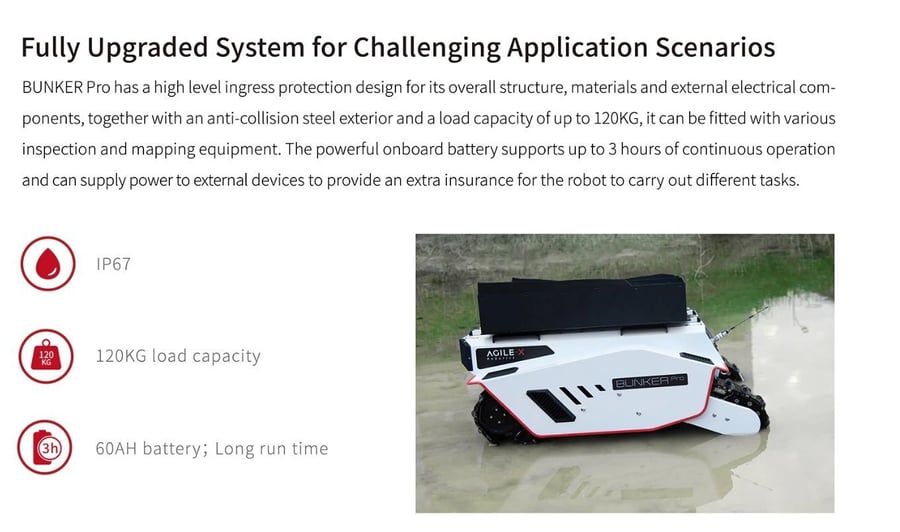 AgileX Bunker Pro - Research